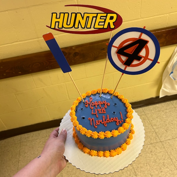 Nerf Inspired Centerpiece Sticks - Etsy