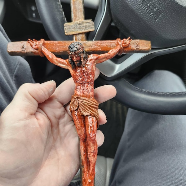 The Passion of The,realistic Christ, Crucifix, Jesus, Catholic Art, 3D ...