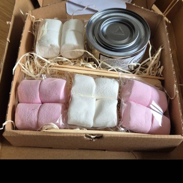 S’mores Marshmallow Toasting Gift Set - Etsy UK