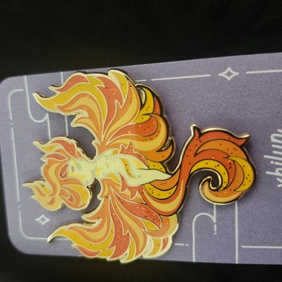 Black Kitsune Pin Limited Edition - Etsy