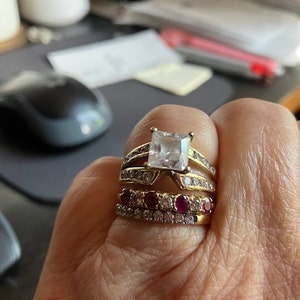 Baha'i Ring Baha'i Jewelry Nine Pointed Star Ring of Declaration Baha'i ...