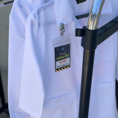 Scientist Badge Science Party ID Badge Laboratory ID Badge Printable ...