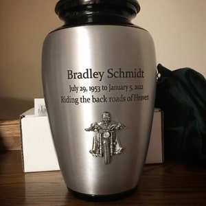 Dad Flask Ashes Necklace Urn Love Charms™ Option | Etsy