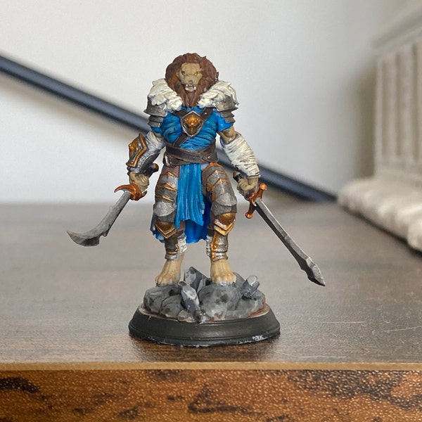 32/75mm Kiz Ai'er the Lionheart Leonin by DM Stash Hexhunters of ...