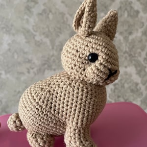 Crochet Pattern Realistic Mini Bunny Rabbit Amigurumi English PDF ...