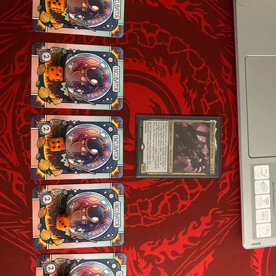 5 Incubate // Phyrexian Double Sided Tokens for Magic the Gathering - Etsy