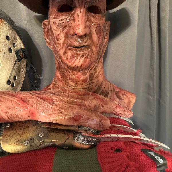 Freddy Krueger VS Jason Silicone Mask by WFX - Etsy