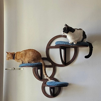 NEKO Scratching Post for Cats/ Wall Mounted / Cat Shelves / - Etsy