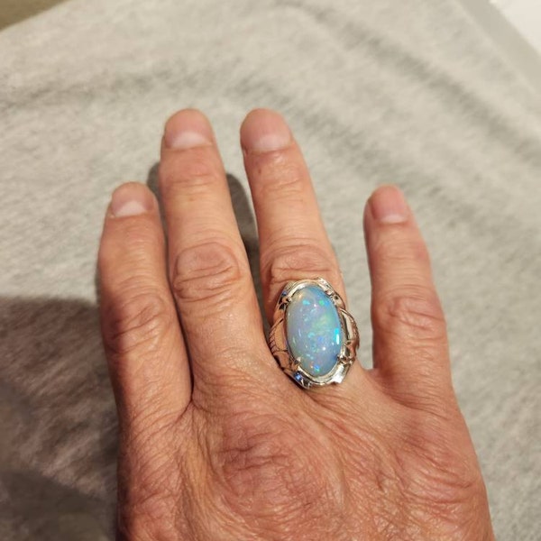 Necklace, Naturally Beautiful Opal, 14k Opal Necklace, Gold Pendant ...