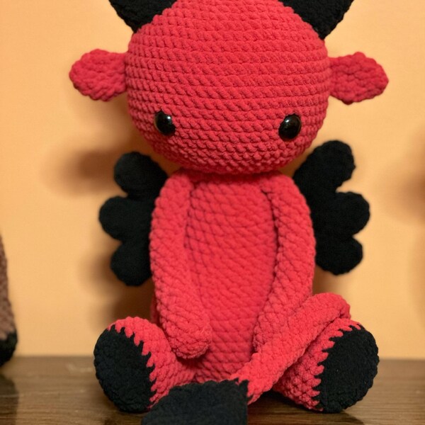 Amigurumi Devil Crochet Pattern. Lucifer, Fallen Angel. DIY Hell ...