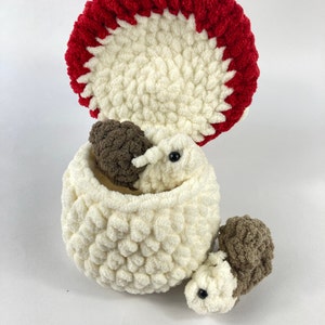 Pattern Bundle Mini Mushroom Little Critters Pattern Collection CROCHET ...