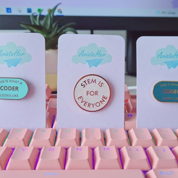 This is What A Programmer Looks Like Enamel Pin Badge - Race-car Green ...