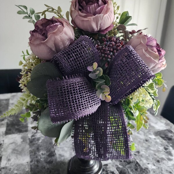 Cemetery Arrangement,seasonal Cemetery Cone Arrangement, Sympathy ...