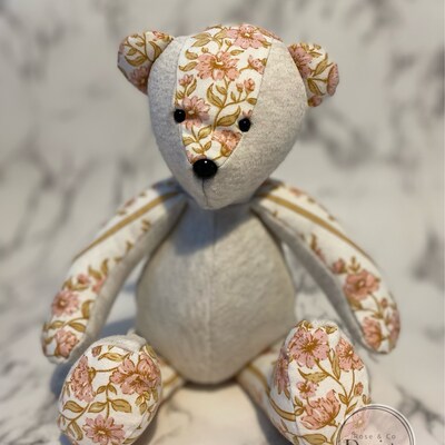 Memory Bear Pattern, Make Teddy Bear, Keepsake Bear Sewing Pattern - Etsy