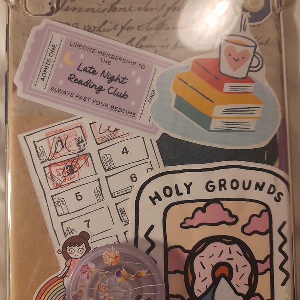 Late Night Reading Club Book Lover Reading Gift Admittance Ticket Matte ...