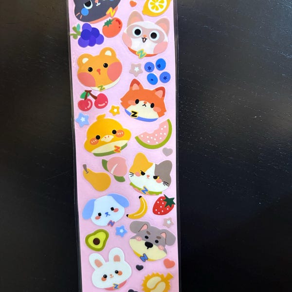 ZB1 Zerobaseone Inspired Zeroni Sticker Sheet, Polco Stickers, Kpop ...