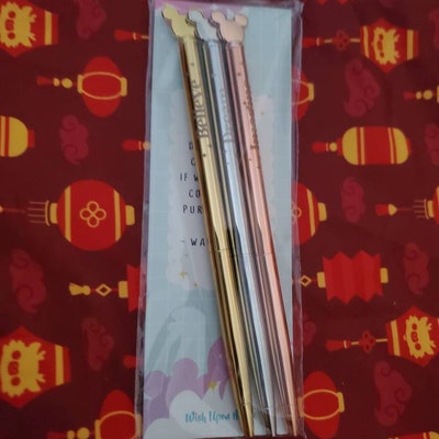 WDW Park Landmarks Memo Notepad/ Disney World 50 Sheets Grid Dot Bullet ...