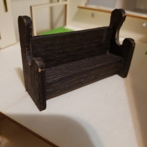1/48th Kit Wonky Desk and Chair, Quarter Scale - Etsy