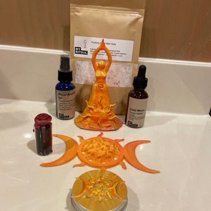 Vegvisir Norse/viking Compass Triple Goddess Moon Altar Mat - Etsy