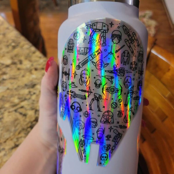 Rock on Sticker, Rock and Roll, Hand Sign, Rock on Sign, Holographic ...