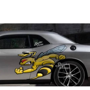 Raptor Velociraptor Pick up Side Rear Window Bed Hood Door Graphic ...