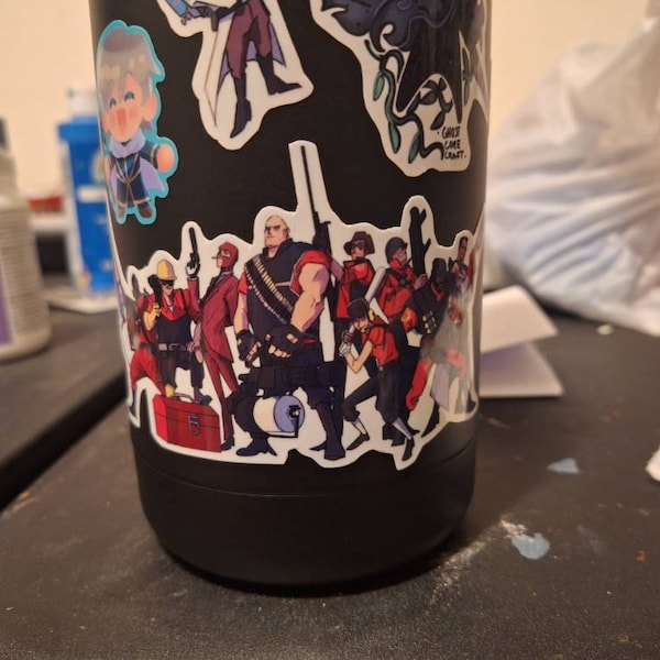 Team Fortress 2 TF2 RED Team Sticker - Etsy