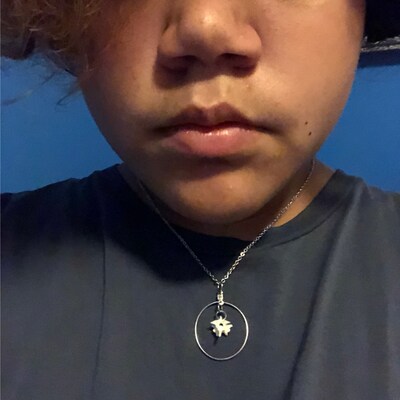 Cameo Tooth Necklace Real Bone Jewelry Goth Gothic Style Punk Oddities ...