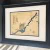 Lake Delton Map Wisconsin Dells Map 3D Wall Art Delton Lake - Etsy Canada