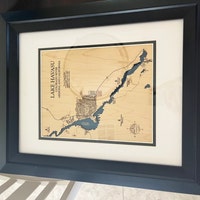 Lake Delton Map Wisconsin Dells Map 3D Wall Art Delton Lake - Etsy Canada