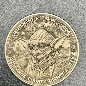 Divine Serenity Brass Coin With Angelic Figure double-sided - Etsy
