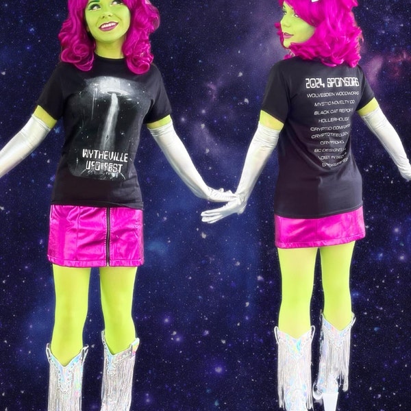 Kawaii Alien Antenna Bow Set - Uchuu Kei, Kawaii Ufo, Stars, Glitter ...