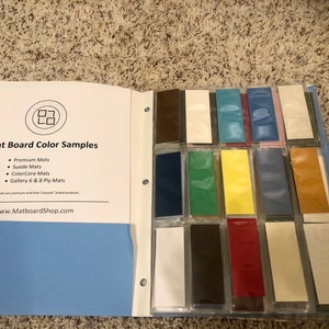 COMPLETE SAMPLE BINDER all Colors - Etsy