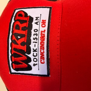 Vintage Style Mesh Trucker Cap Hat WKRP Cincinnati Patch Vintage TV 80 ...