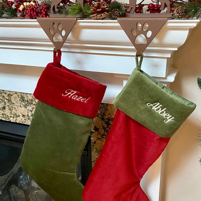 Labrador Christmas Stocking Holder - Etsy