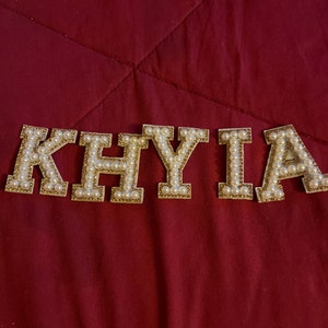 Mutiple Color Letters Patch Alphabet Embroidered Applique | Etsy