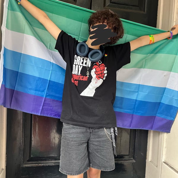 MLM Pride Flag 5ftx3ft Men Loving Men Premium Quality Indoor/outdoor ...