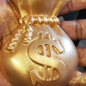 Money Mold, Dollar Bag Soap Mold, Bath Bomb Mold, Chocolate Mold, U.S ...