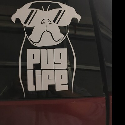 Pug Life SVG, Pug Life Cricut, Pug Svg, Pug Silhouette, Dog Svg, PNG ...