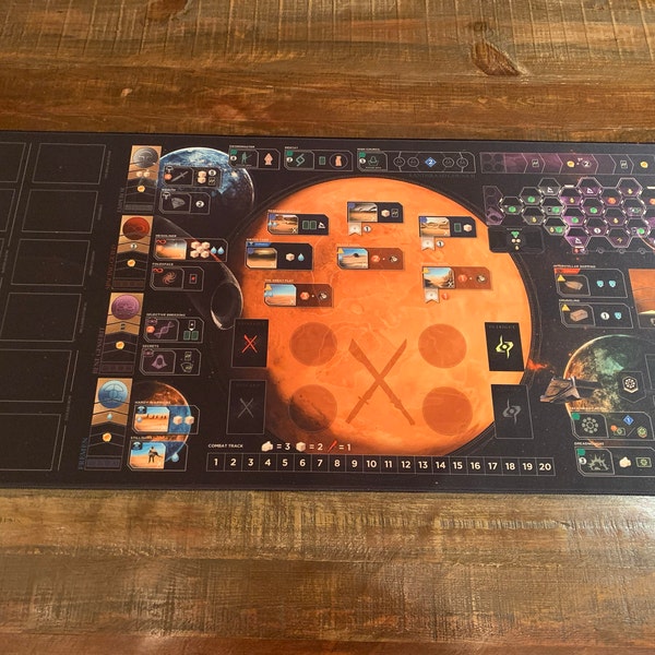 ARK NOVA Playmat-neoprene Playmat Premium Quality - Etsy
