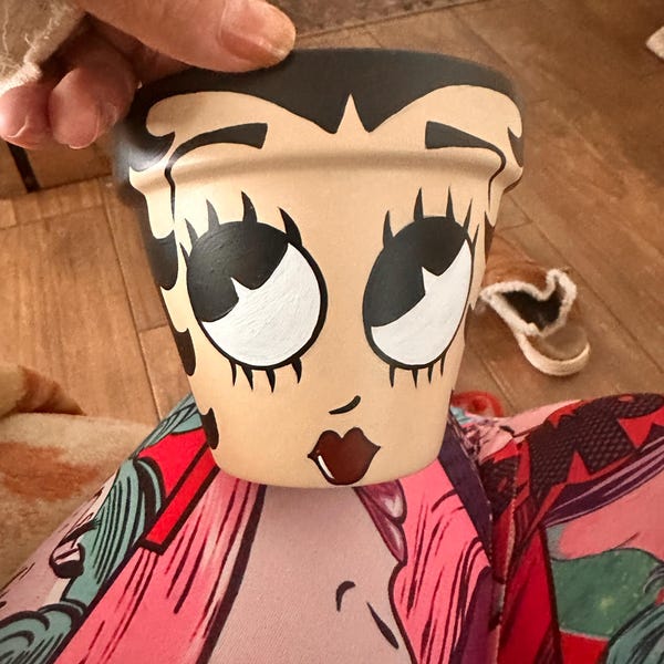 Jesus - Jesus Planter - Jesus Pot - Jesus With Crown Pot - Hand-painted ...