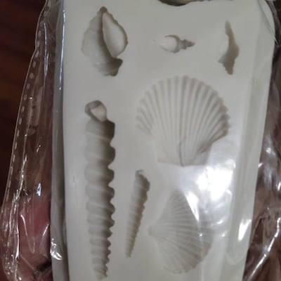 SEA SHELLS MOLD, 10 Cavity Beach Themed Mold, Under the Sea Mold ...