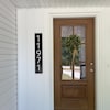 Modern House Numbers Available in Vertical and Horizontal Directions ...