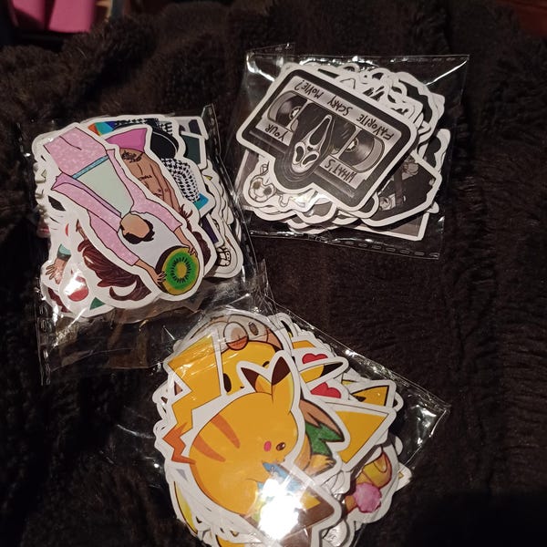 Pack of 50 Meme Stickers, Memes Sticker Pack, Waterproof Sticker Bundle ...