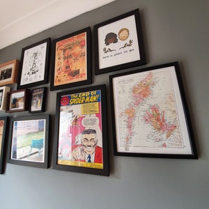 Map of CANALS and Navigable Rivers William Swire 1888 Rare Exceptional ...