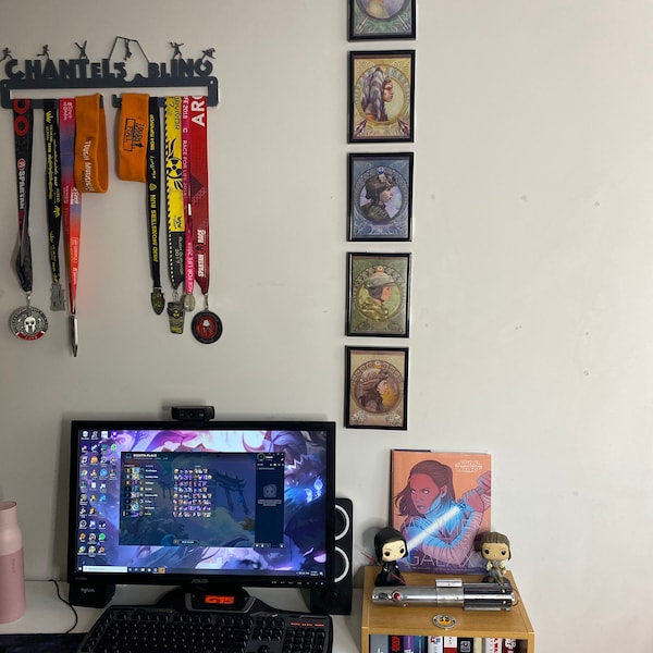 Jyn Erso Star Wars Rogue One Original Illustration Portrait Poster ...