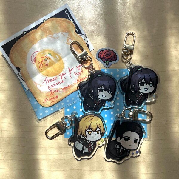 Limbus Company 2 Inch Epoxy Charms Keychains - Etsy