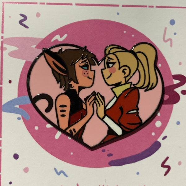 Catradora Hard Enamel Pin - Etsy