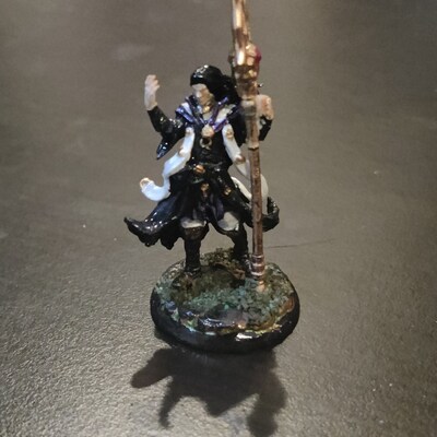 Male Elf Chronomancer Wizard, Warlock, Sorcerer PC NPC 28mm, 32mm,54mm ...