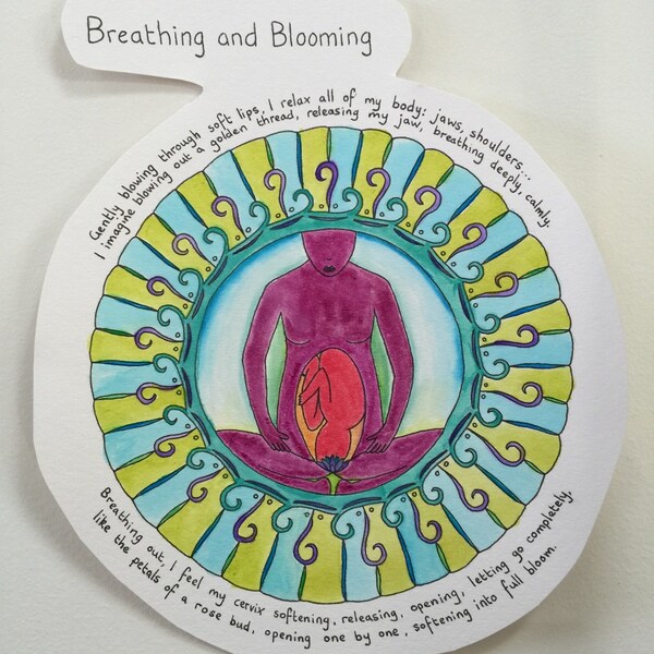 My Placenta: the Tree of Life - Birth Colouring Image - Digital ...