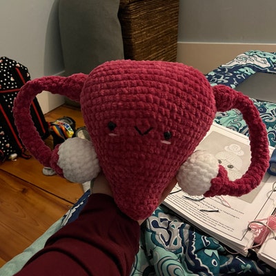 Anatomical Uterus Crochet Pattern PATTERN ONLY Instant DOWNLOAD ...
